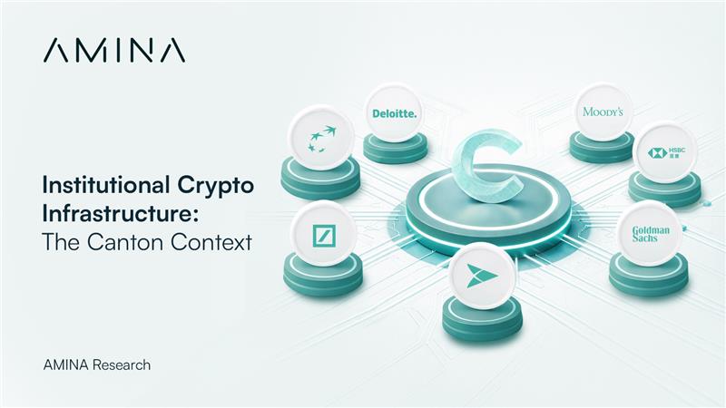 Institutional Crypto Infrastructure: The Canton Context - AMINA Bank